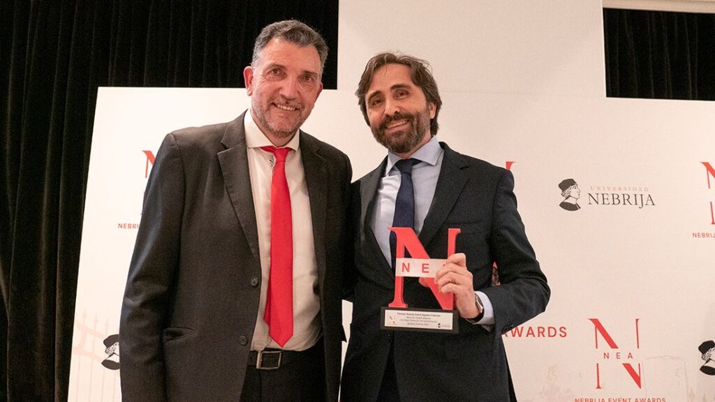 Universidad Nebrija premia a Ignacio Jiménez como mejor dircom