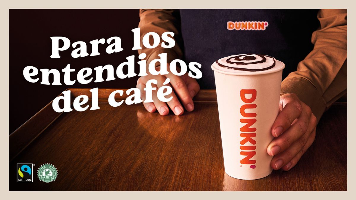 Dunkin’ destaca la calidad de su café 100% arábica en su nueva campaña
